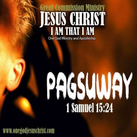 Repentance (tagalog) | PPTX