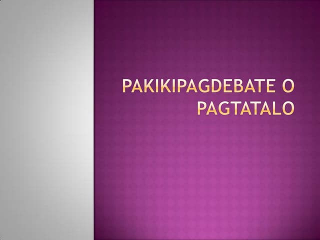 Pangangatwiran | PPTX