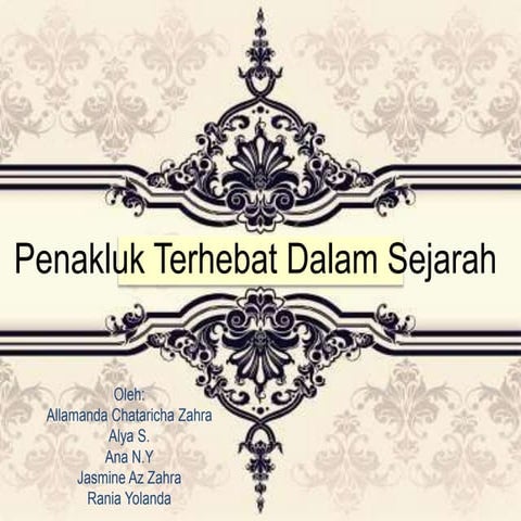 Biografi Al-Fathi dan Al-Ayubi | PPTX