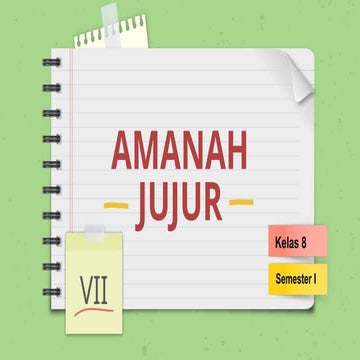 Pendidikan Agama Islam amanah jujur.pptx