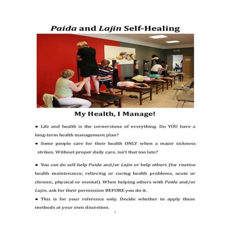 Paida lajin self healing | PDF