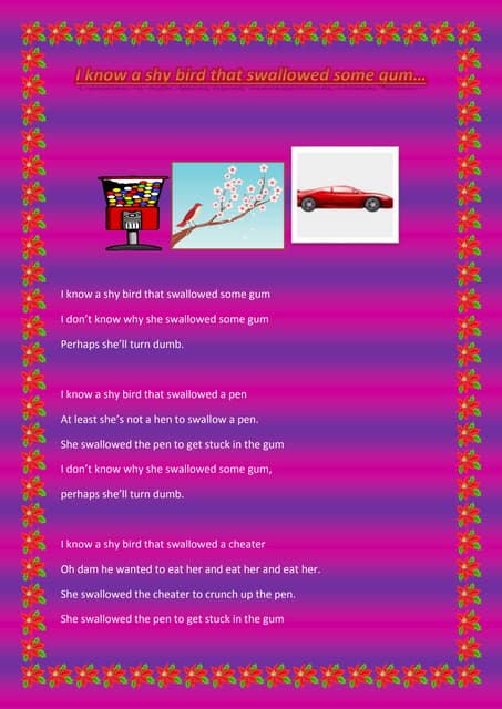 Marshmallow Poem | DOCX