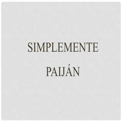 Poema a Paijan | PPSX