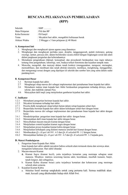 ALUR TUJUAN PEMBELAJARAN (ATP) PAI 7.docx