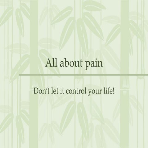 Pain | PPT