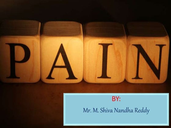 Nursing management of pain | PPT