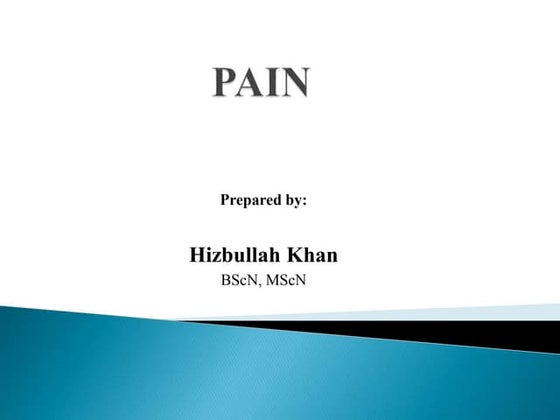 Theories of pain | PDF
