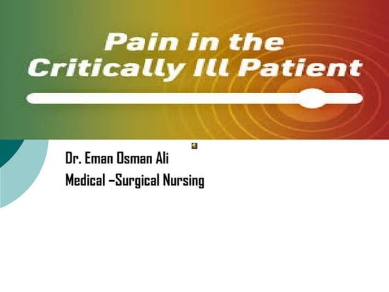 Nursing management of pain | PPTX