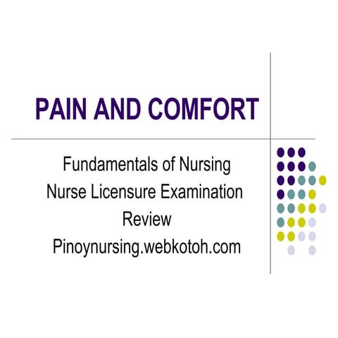Pain And Comfort | PPT