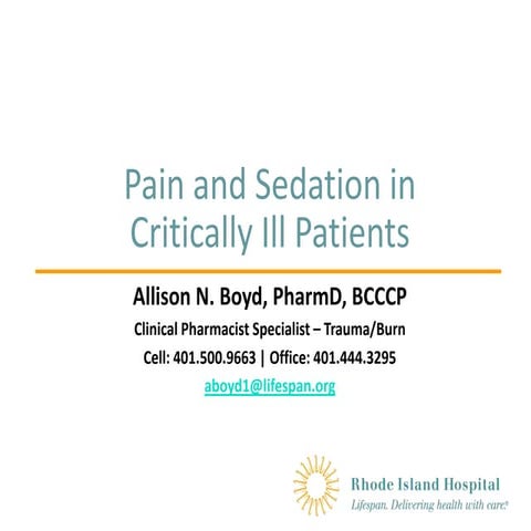 CPOT / RASS / CAM-ICU | PPTX