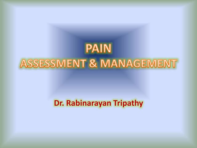 Visual Analog Scale (VAS) | PPTX