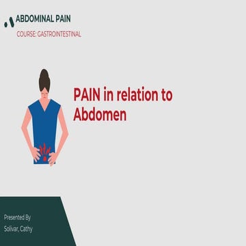 Referred Pain (Physiology Seminar) | PPTX