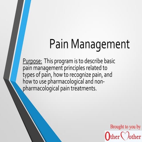 Pain management | PPT