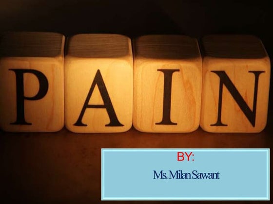 Mnemonic for characteristics of pain | DOCX