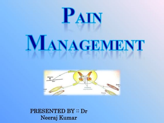 Pain, theories of pain and physiotherapy modalities in pain | PPTX