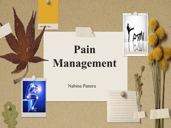 Nursing management of pain | PPTX