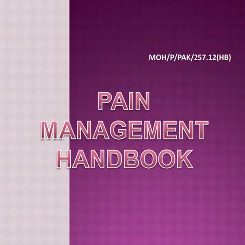 PainManagementHandbook KKM............pdf