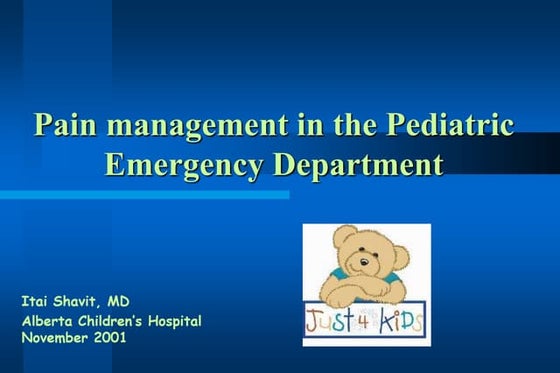 Pain management in children | PPTX | Physical Therapy | Wellness