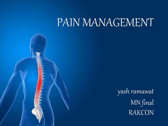 Nursing management of pain | PPT