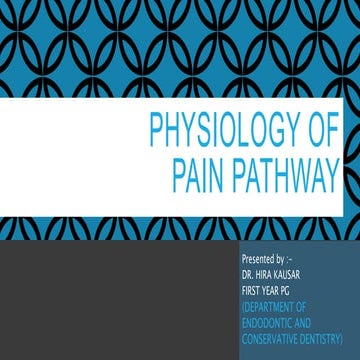 Pain pathway | PPT