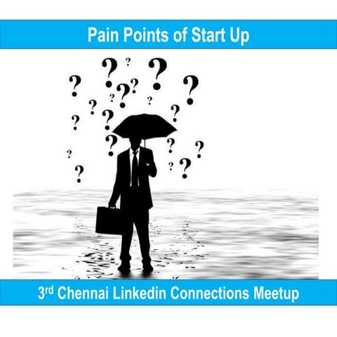 Pain points of startup | PPTX