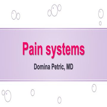 Pain systems | PPT