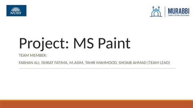 #2 4th ppt gr.1 microsoft paint editing and drawing tools | PPTX