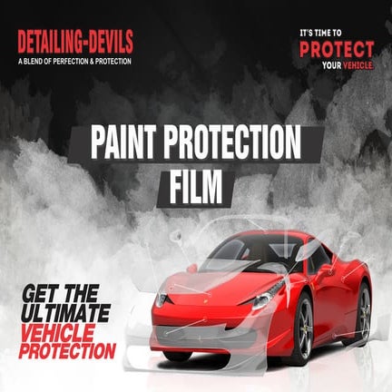 Paint Protection Film Package Guide - Detailing Devils | PDF
