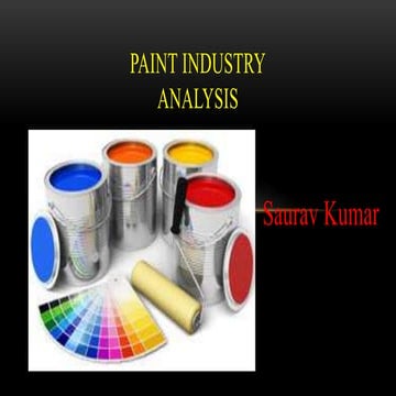 Paint Manufacturing Process