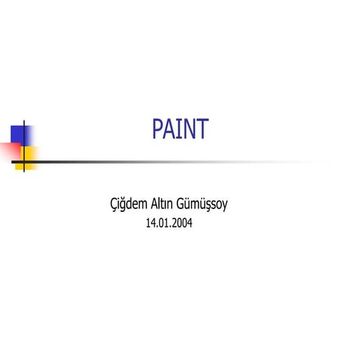 Paint Industry.ppt