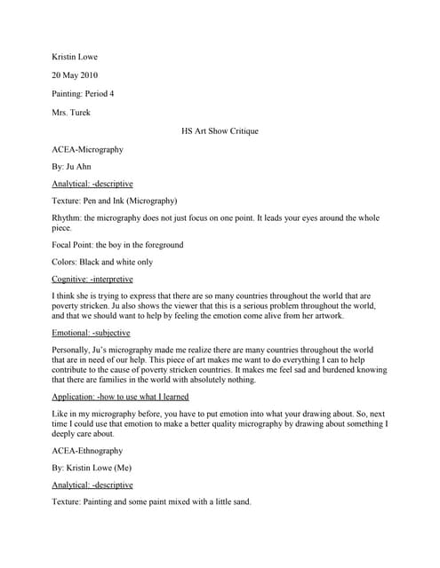 Writing Effective Interpretive Labels for Art Exhibitions: A Nuts and ...