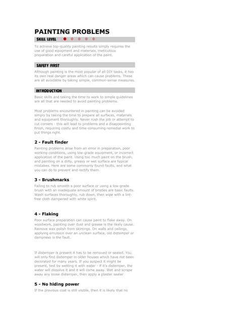 Coating Failures & Defects | PPTX