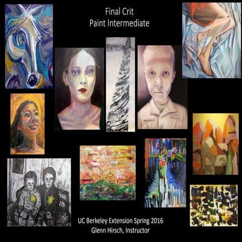 Painting intermediate Student Work Spring 2016 | PPTX