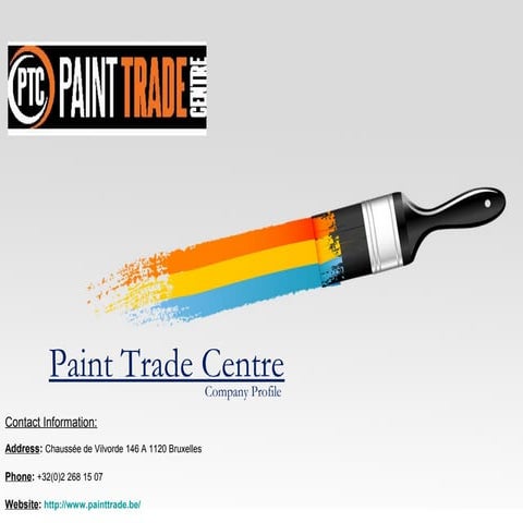 Paint Trade Centre Company Profile | PPT