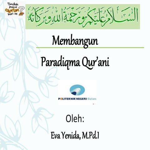 Paradigma Qurani (Edit Orion Dikara) 112410097.pptx