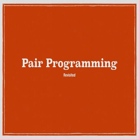 Pair programming | PDF | Programming Languages | Computing