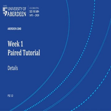 Paired tutorial 1 week 1 technology + the individual | PPT
