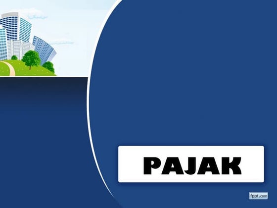 Mengenal pajak | PPT