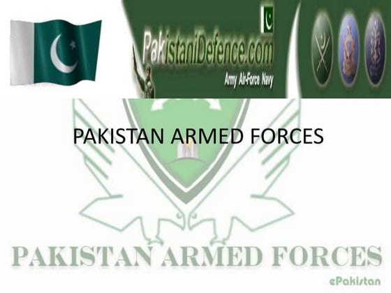 Corresponding ranks of different armed forces of pakistan | PPTX