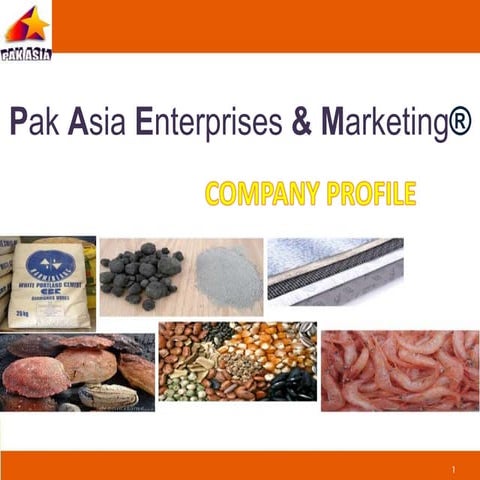Pak asia company profile | PPTX