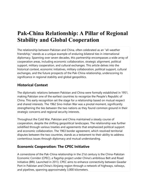 Pakistan China Relationship.pptx