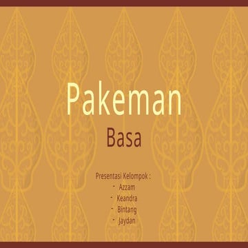 Pakeman basa dalam bahasa sunda materi.pptx