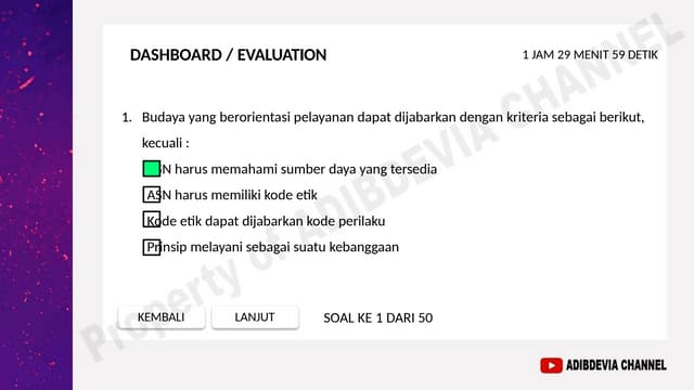 Paket Dua Soal Mooc Pppk Tahun 2023pptx Free Download
