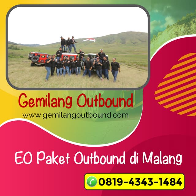 EO Paket Outbound Edukasi ke Batu Malang | PDF