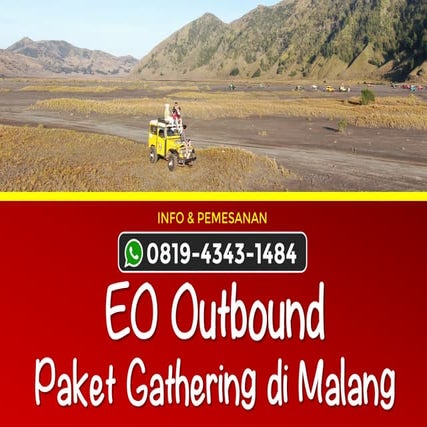 Paket EO Outbound ke Batu Malang | PDF