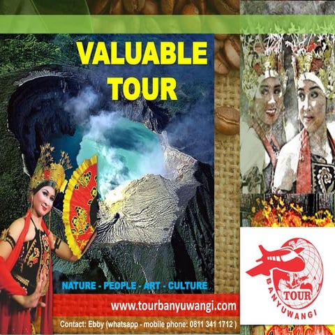 Paket Wisata Banyuwangi, Valuable Tour by Tour Banyuwangi | PPT