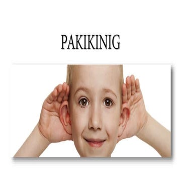 Makrong Kasanayan: Pakikinig | PPTX