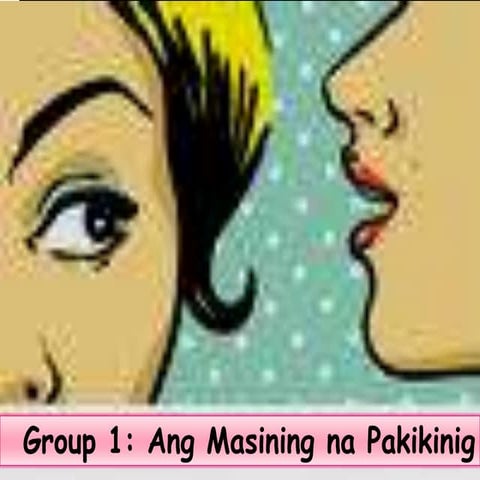 Mga Uri ng Tagapakinig | PPTX