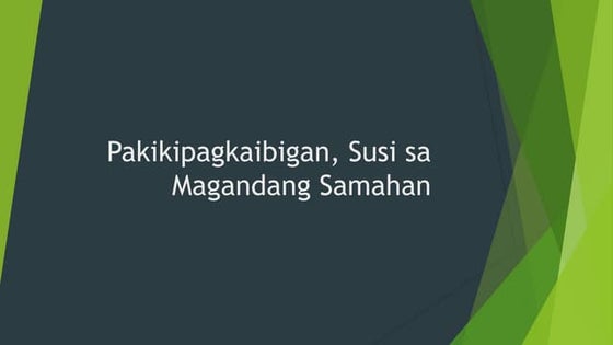 Pakikipagkaibigan- ESP g8 | PPTX