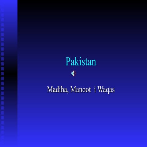 Pakistan 1 | PPT